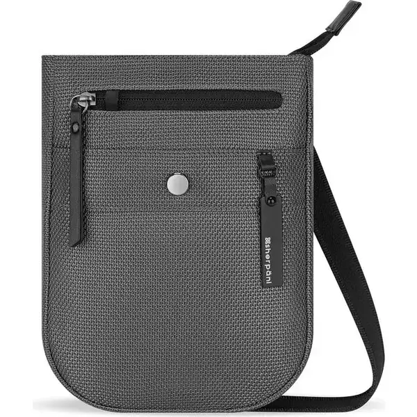 Sherpani Prima Anti Theft Crossbody Bag - Granite | Editorialist