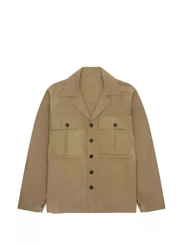 Fortela Solomon Overshirt - Neutrals | Editorialist
