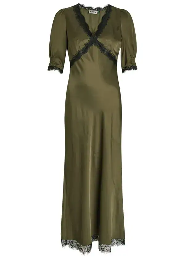 green rixo dress Seafolly - Kasbah Maxi Knit Dress - Sage