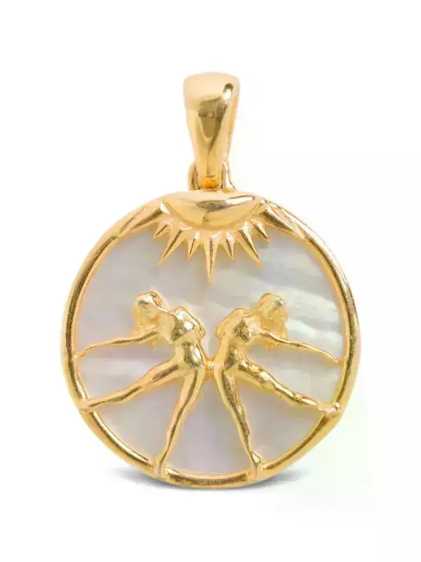 Freya Rose 18k Yellow Gemini Pendant - Gold | Editorialist