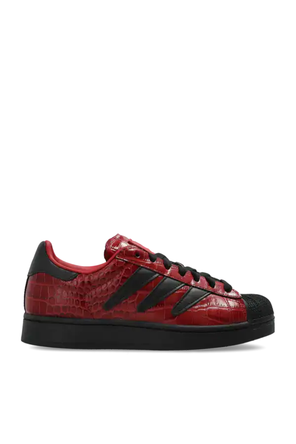 adidas Originals Superstar II W Embossed Leather Women Sneakers - Red