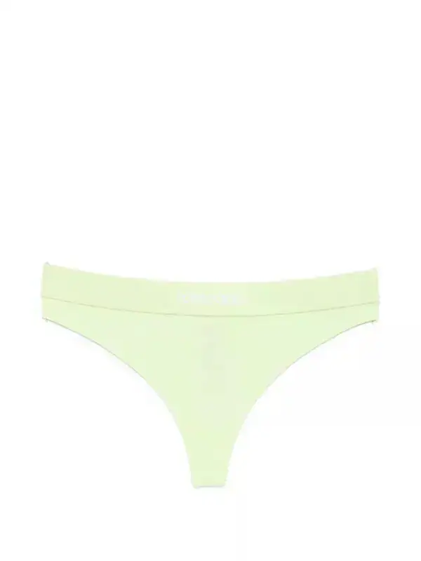 Tom Ford Logo Thong - Green | Editorialist