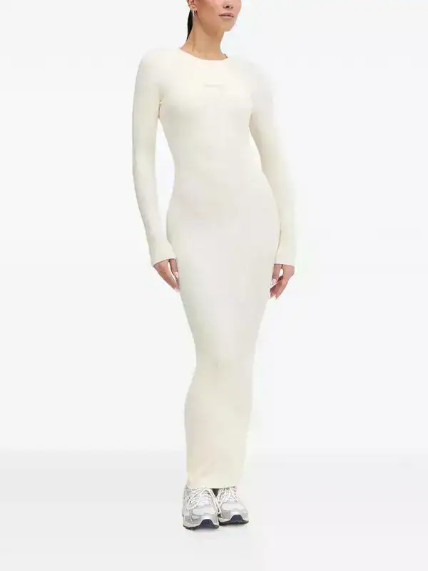 open lace back dress Fan Sleeve Maxi White | Modest Maxi Dresses