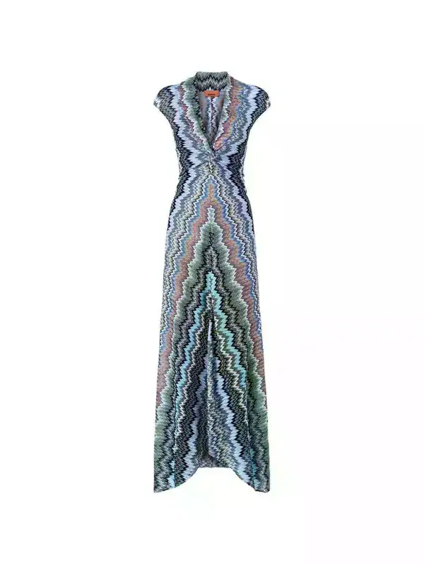 princess polly baby blue dress Talbots chevron dress womens main image 0