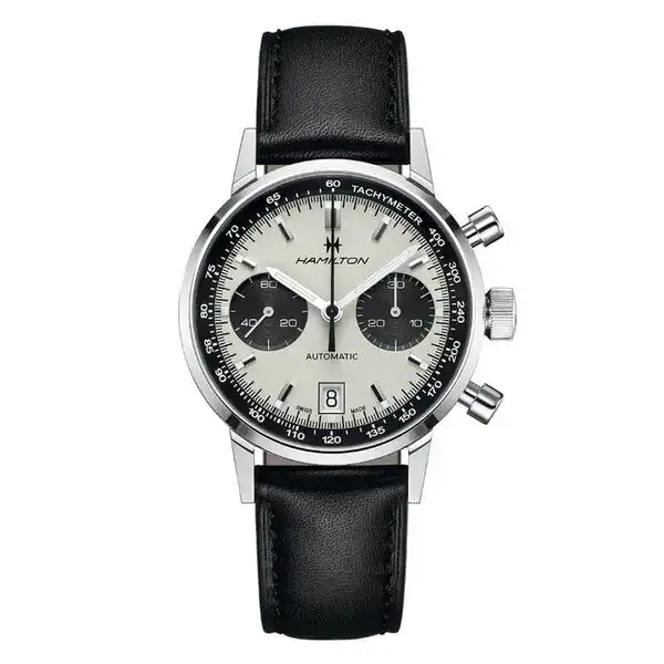 Hamilton Intra-Matic Auto Chrono Watch, 40mm, |H38416711 - Stainless ...