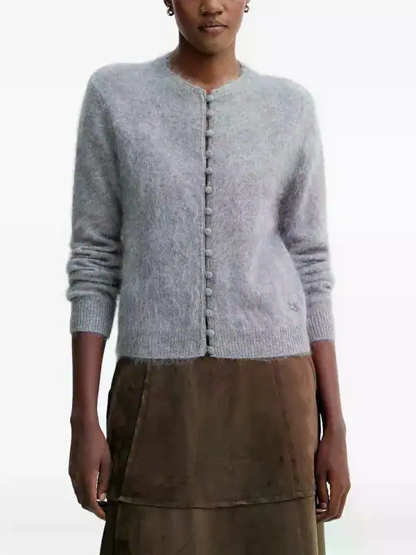Rag & Bone Jada Buttoned Cardigan - Grey | Editorialist