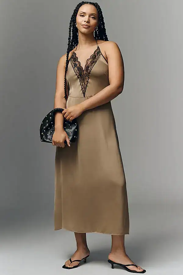 sachin and babi light blue dress Maya Sleeveless Midi Dress main image 0
