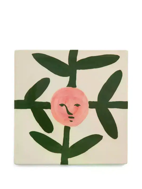 Hay La Pittura Trivet Face Vine Plate - Neutrals | Editorialist