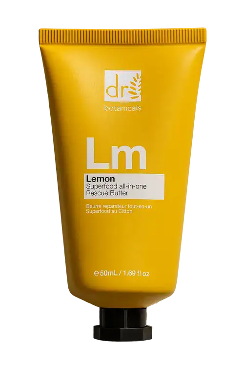 Dr Botanicals Lemon Superfood All-In-One Rescue Butter 50ml In White ...