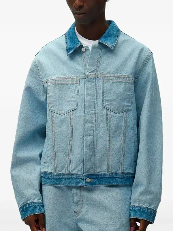 Arte Antwerp Denim "Inside Out" Jacket - Blue | Editorialist