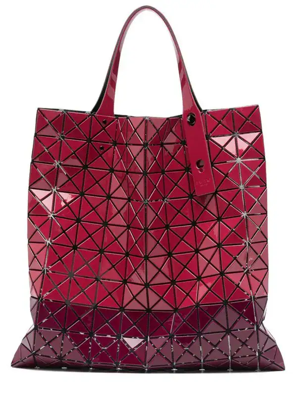 Issey Miyake Prism Bi-Color" Tote Bag - Red | Editorialist