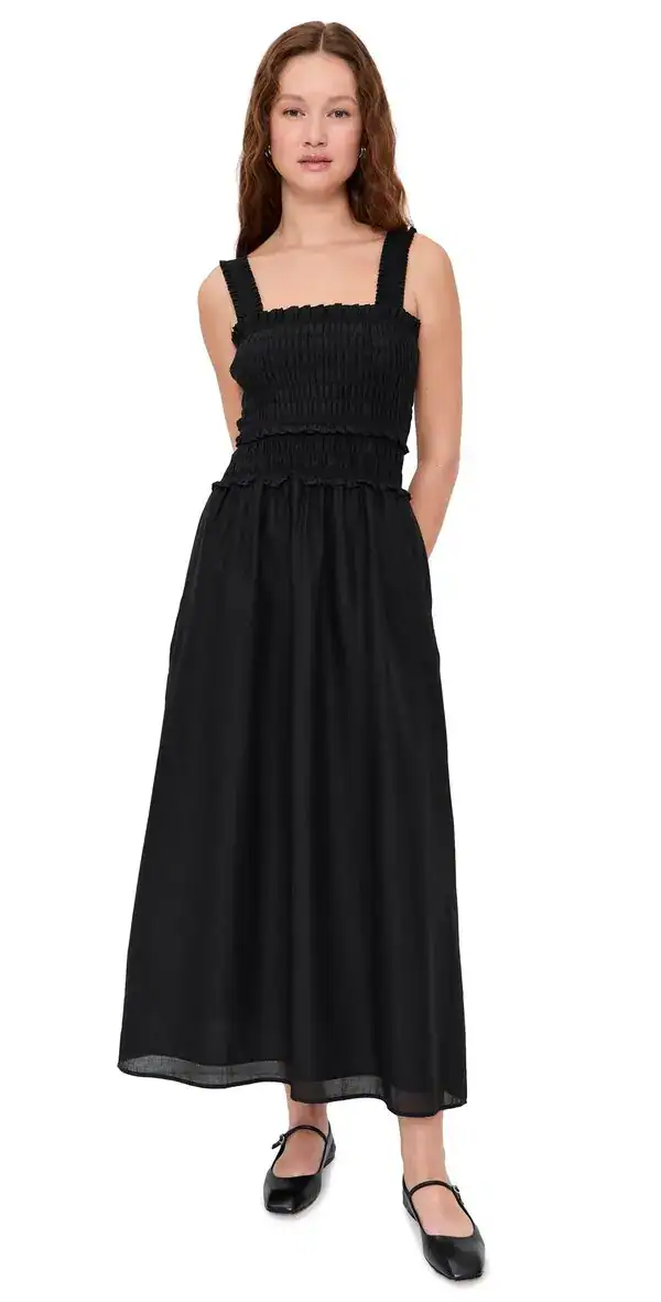 princess polly baby blue dress Hill House Home Azalea Maxi Dress - Black