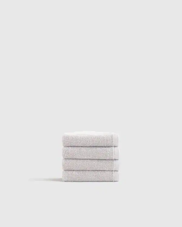 Quince Turkish Ribbed Quick Dry Washcloth