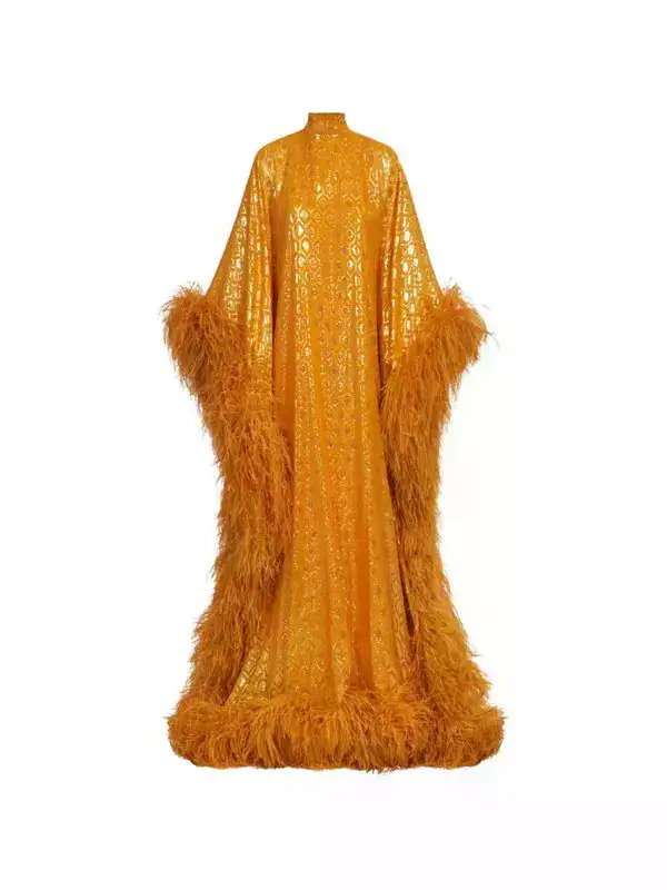 Taller Marmo Casta Diva Opulence Dress - Gold