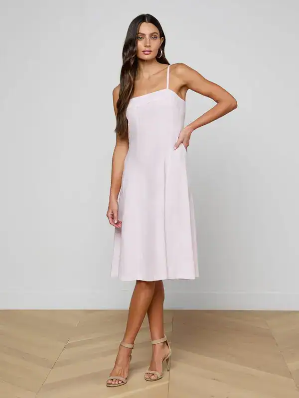 ruched a line wedding dress Love by Pnina Tornai Ruched Tulle A-Line Gown main image 1