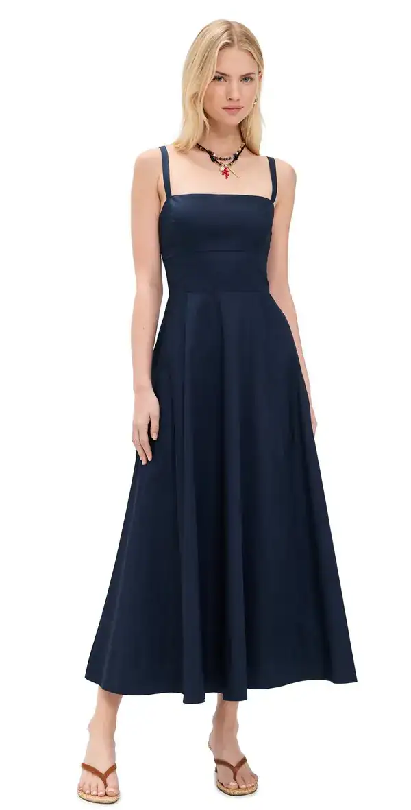 Hill House Home The Margot Dress - Navy | Editorialist