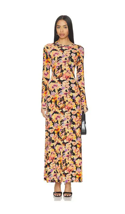 Ulla Johnson Naia Printed Maxi Dress - Night Bloom | Editorialist