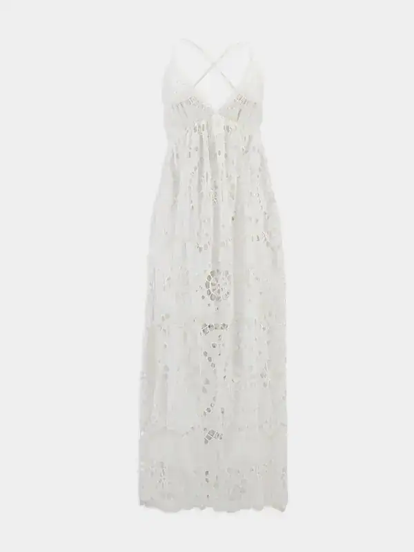 eliza j lace and faille dress Eliza J Halter Mock Neck Lace Dress – DGFOutlet main image 1