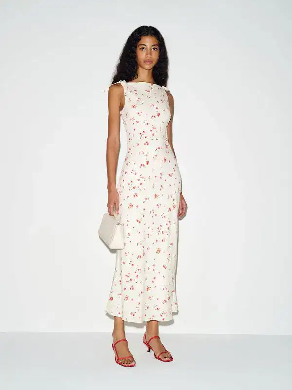 Reformation Sorrel Dress | Ivory | 0