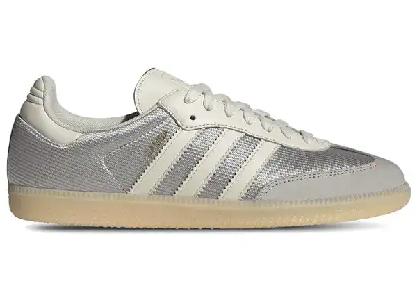 adidas gazelle silver green womens adidas Women's Samba OG Shoes - Off White/Collegiate Green & Sand Strata