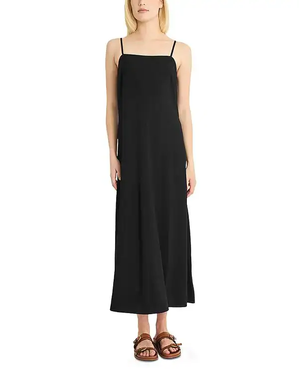 Luxely Trapeze Maxi Dress - Mount Charcol | Editorialist