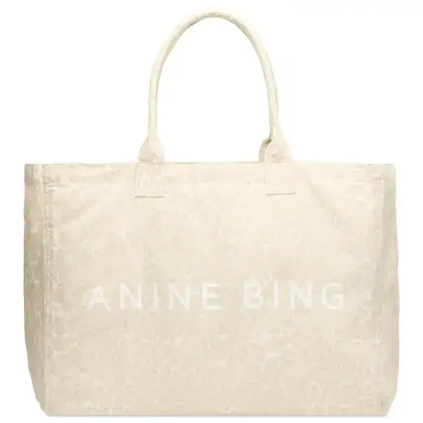 Anine Bing Leo Canvas Tote Bag - Multi | Editorialist