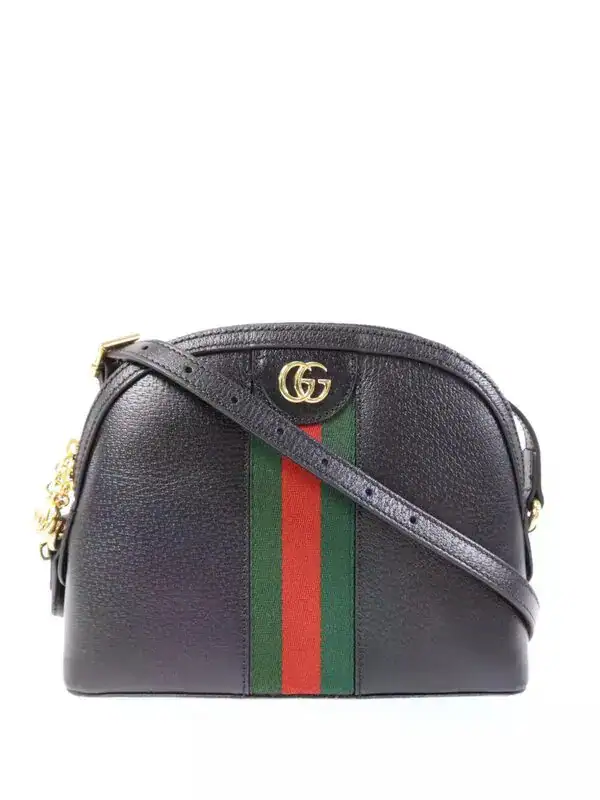 Gucci Ophidia Web Detail Cross Body Bag - Black | Editorialist