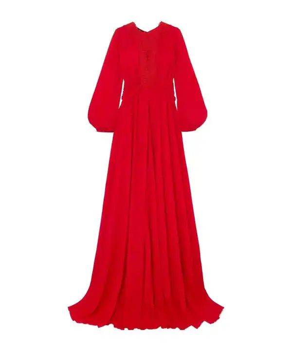 red dress with flowy sleeves Sesidy Mellona Off Shoulder Flowy Red Dress