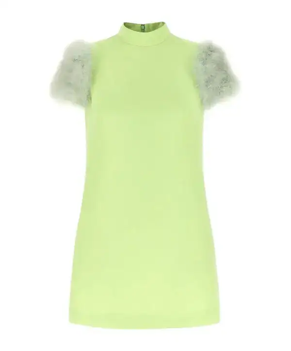valentino green mini dress Valentino Vintage Emerald Green Strapless Cocktail Dress Size 42/6 main image 0