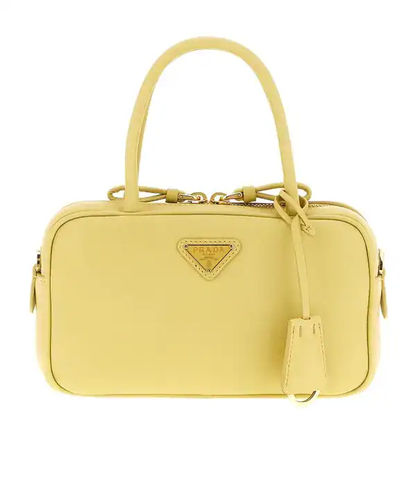 PRADA 2001 Light Yellow ハンドバッグ　ボストン PRADA 2001 Light Yellow ハンドバッグ ボストン 【公式通販】