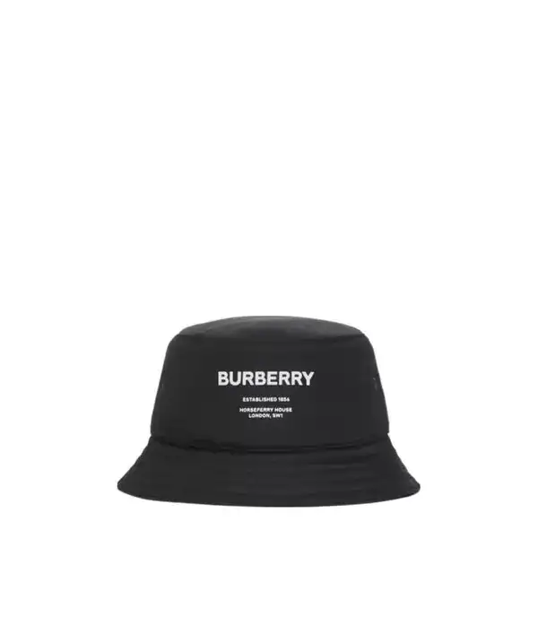 Burberry Horseferry Print Bucket Hat - Black | Editorialist