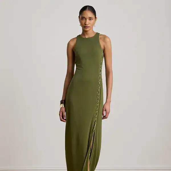 black knee length dresses One-Shoulder Lexi Midi-Length Party Dress
