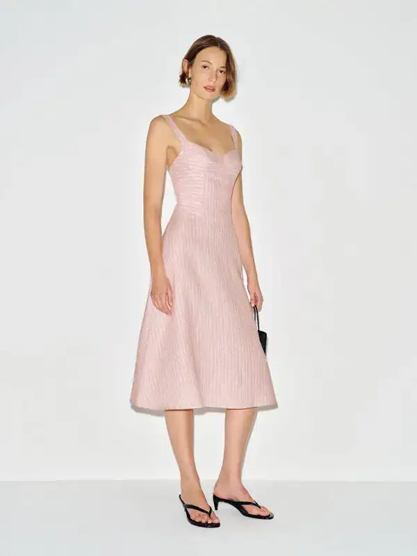 satin night dress long A-line Long Prom Night Dress with Split Side – loveangeldress