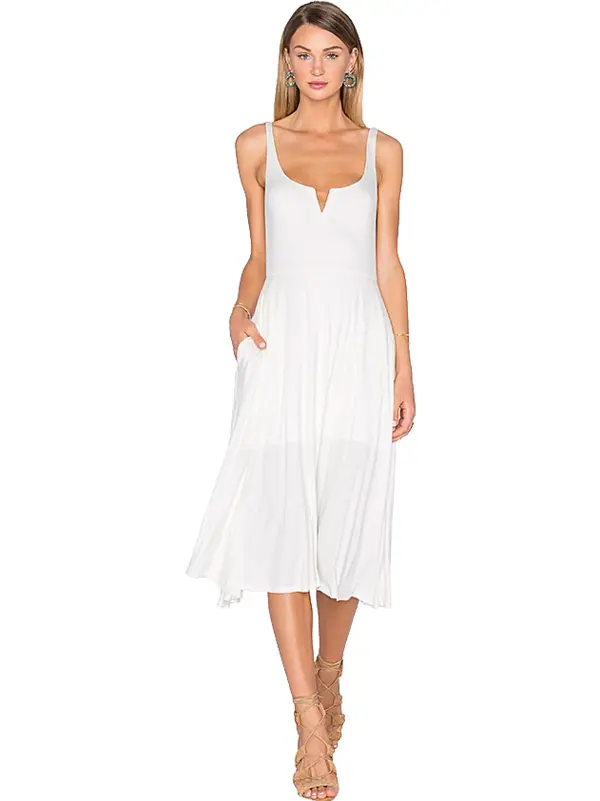 House Of Harlow 1960 X Ella Tank Dress - Ivory