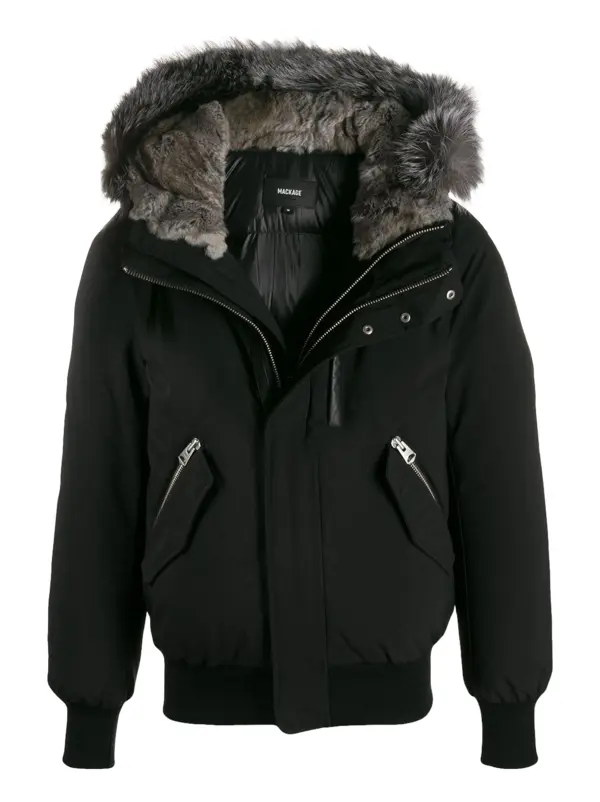 Mackage Dixon Padded Hooded Jacket - Black