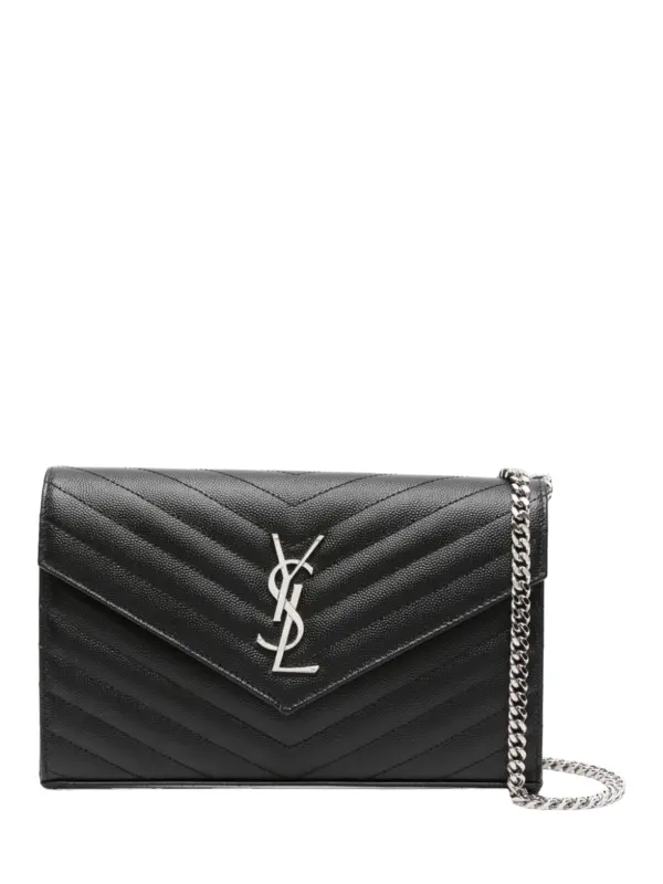 Saint Laurent Cassandre Bag - Black