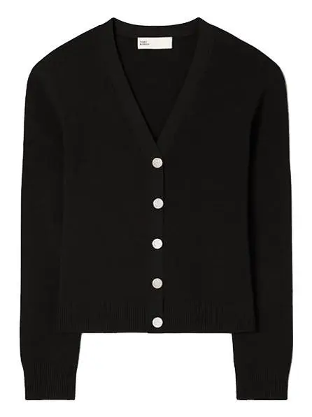 Tory Burch Simone Cardigan - Black