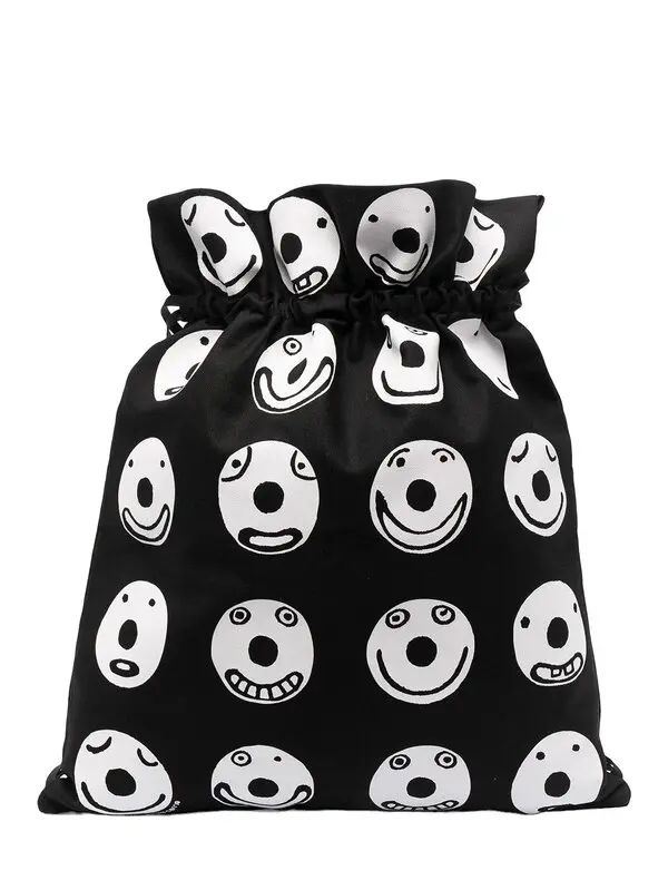 10 CORSO COMO Graphic-print Backpack - Black
