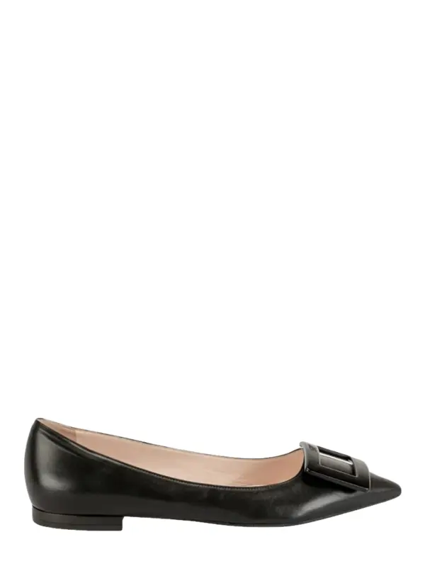 ROGER VIVIER Gommettine Ballet Flats - Black