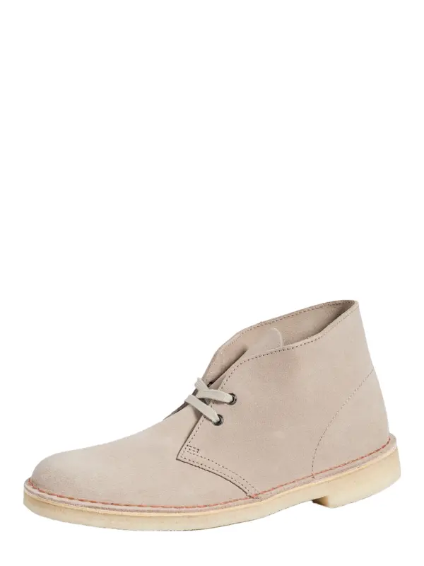 Clarks Suede Desert Boots - Sand