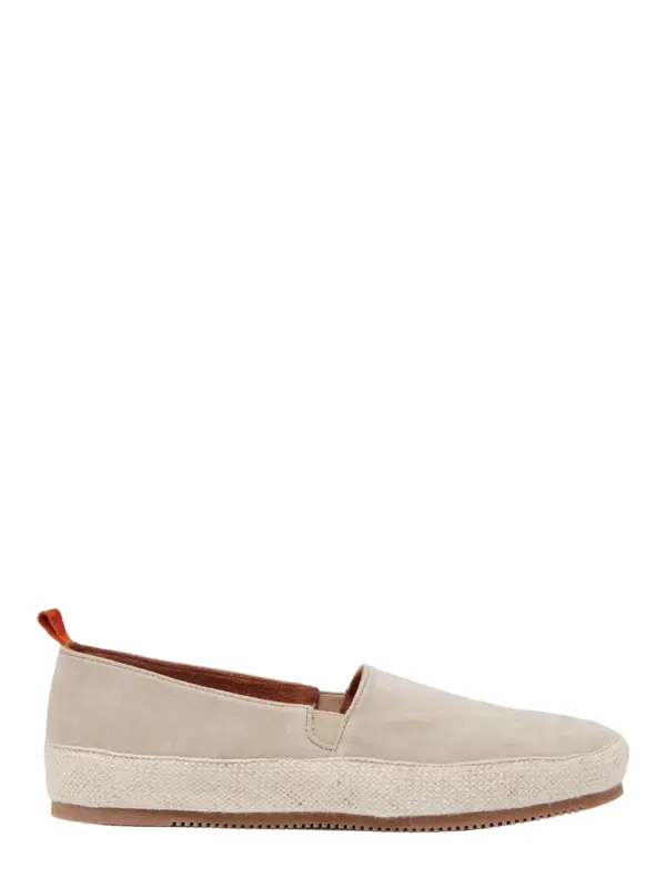 Mulo Suede Espadrilles - Neutrals
