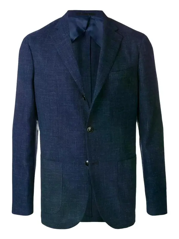 BARBA NAPOLI Jimmy Blazer Jacket - Blue