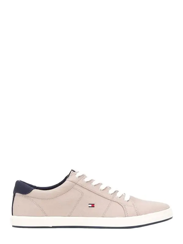 Tommy Hilfiger Iconic Lace-up Sneakers - Neutrals