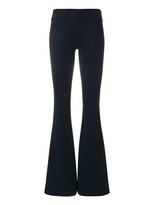 Galvan Jersey Flared Trousers - Blue