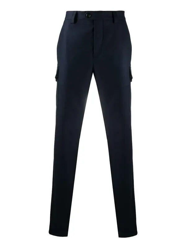Brunello Cucinelli Straight Leg Trousers - Blue