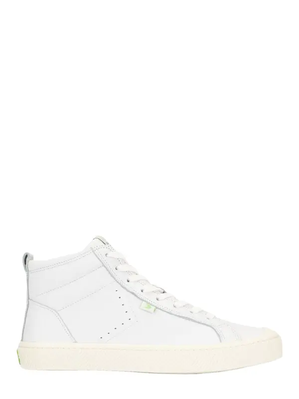 Cariuma Oca Leather High-top Sneakers - White