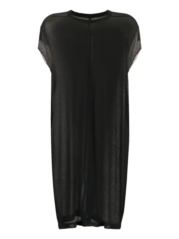 Rick Owens Sheer Longline T-shirt - Black