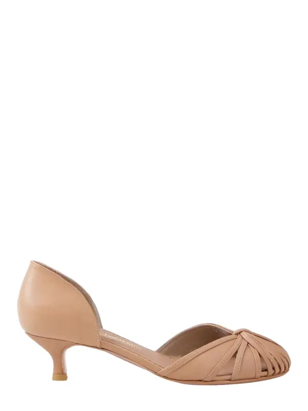 STUDIO CHOFAKIAN Low-heel Pumps - Brown