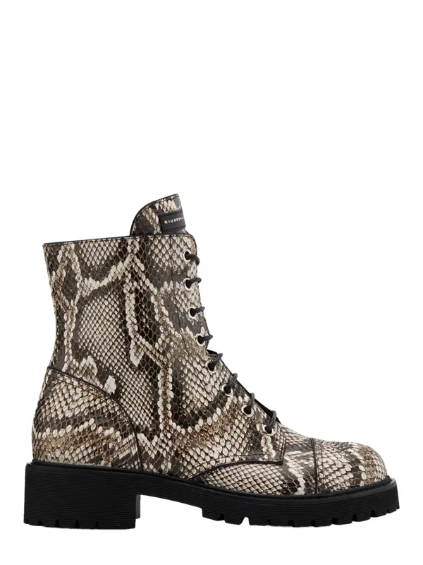 GIUSEPPE ZANOTTI Thora Lace-up Boots - Brown
