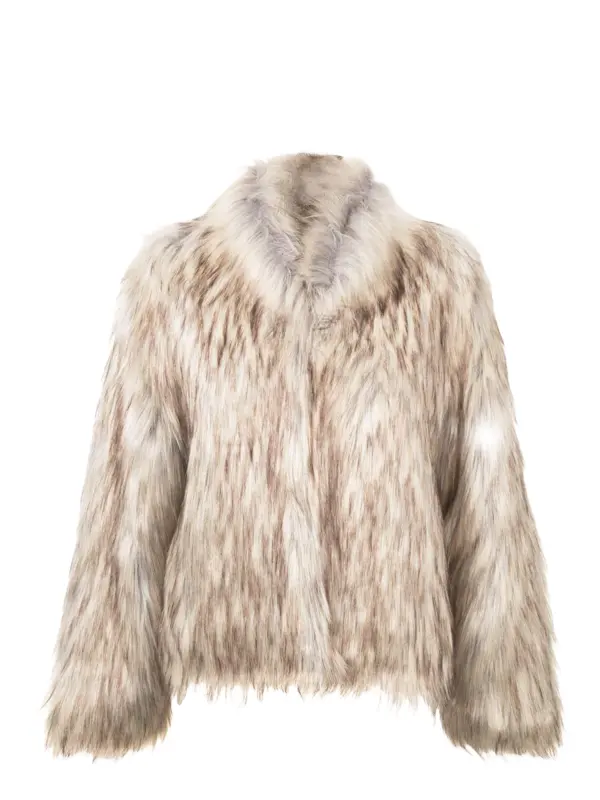 UNREAL FUR Faux-fur Jacket - Brown